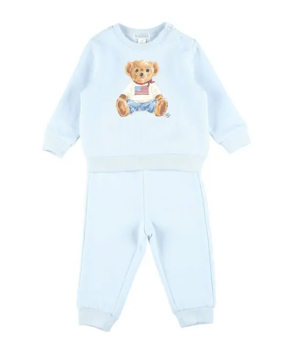 Polo Ralph Lauren Hoodie And Sweatpants Set - Blue