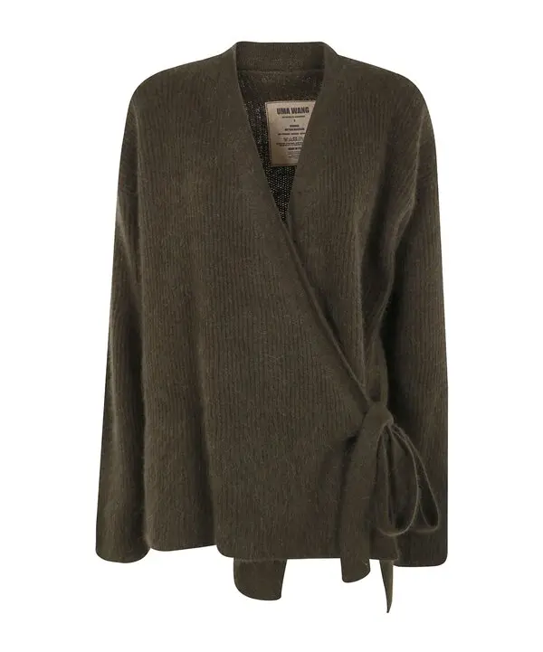 UMA WANG Kimono Sweater - Black