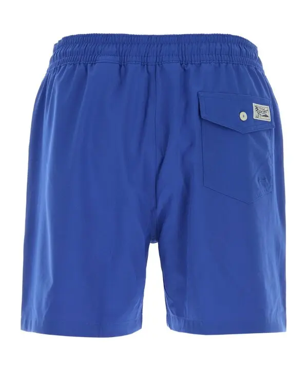 Polo Ralph Lauren Traveler Mid Swim Shorts With Embroidered Logo
