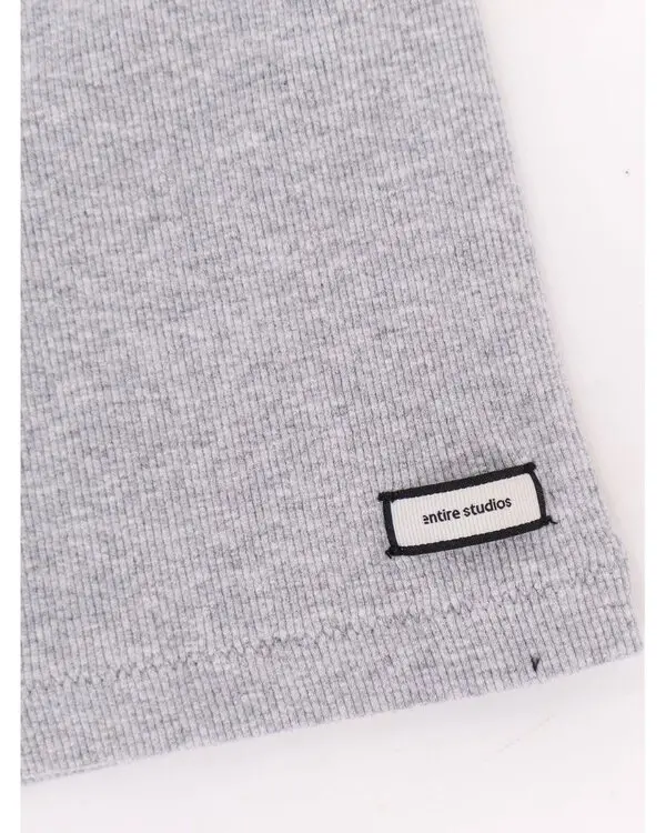 ENTIRE STUDIOS Ribbed Elastic-waist Shorts