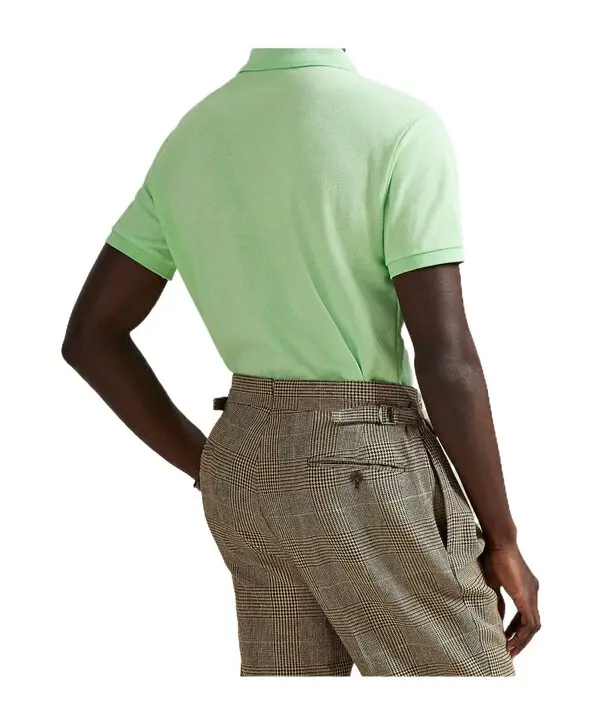 Polo Ralph Lauren Embroidered-logo Piqué Polo Shirt - Green