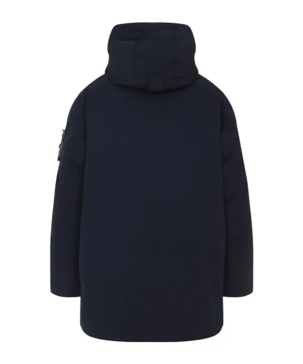 Stone Island Logo Patch Hooded Jacket