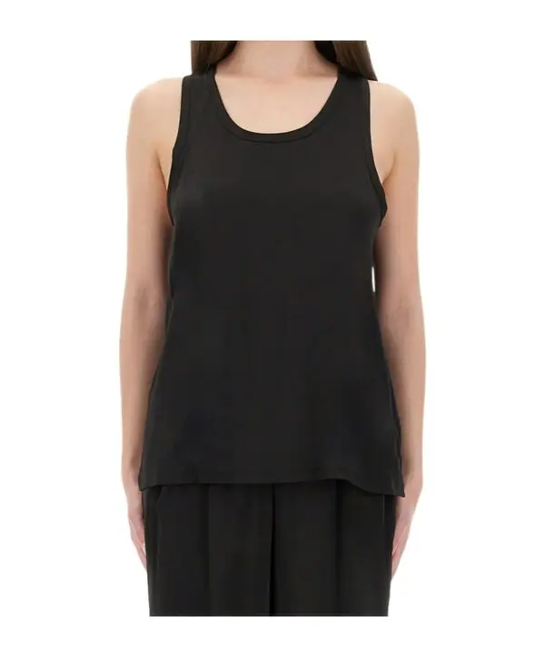 Michael Kors Satin Racerback Tank Top