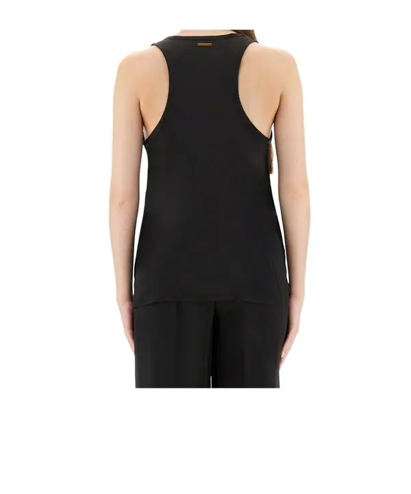 Michael Kors Satin Racerback Tank Top
