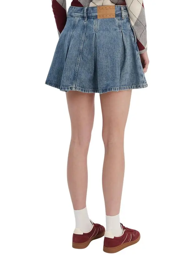Tommy Hilfiger A-line Denim Skirt