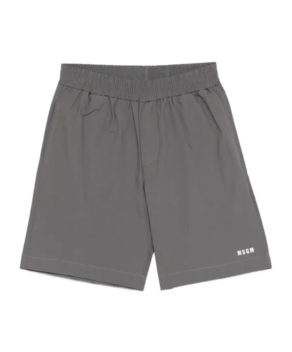 MSGM Elastic-waist Shorts