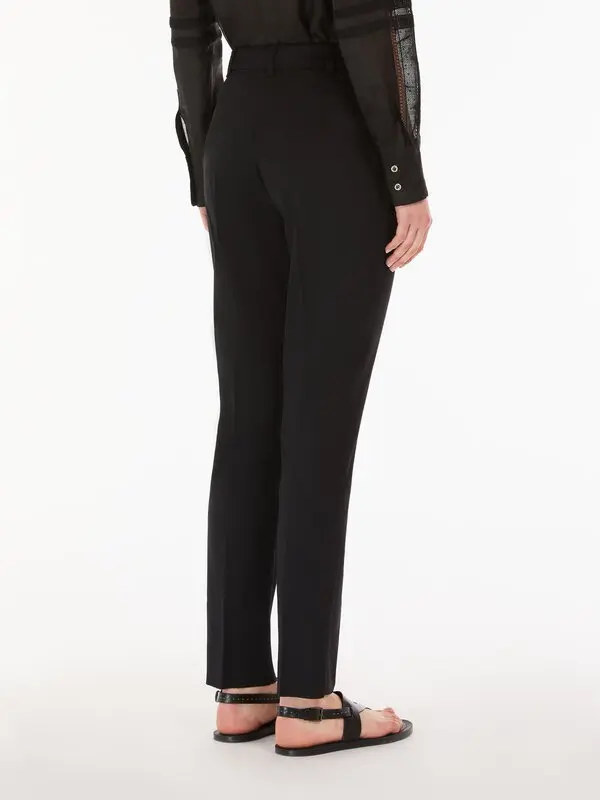 Max Mara High Waist Straight Leg Trousers