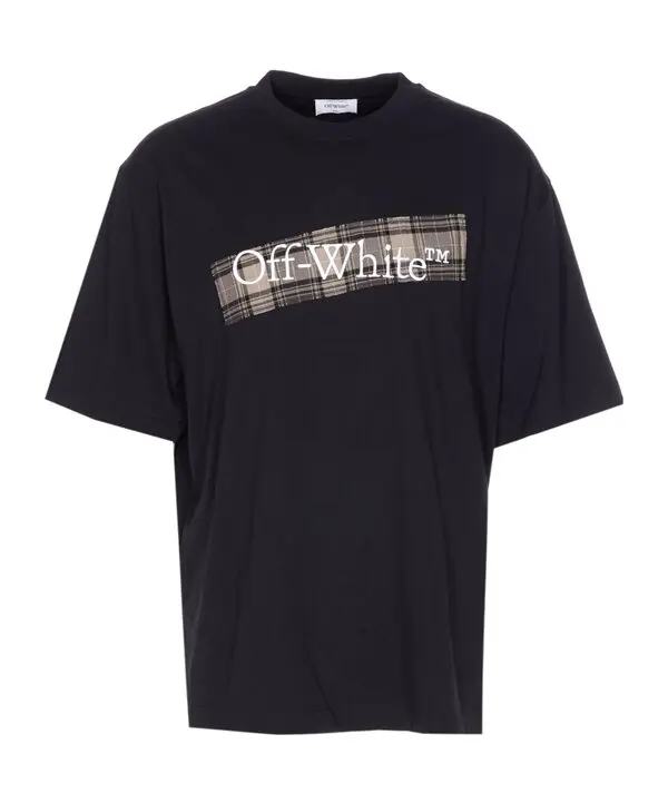 Off-White Logo Embroidered Crewneck T-shirt