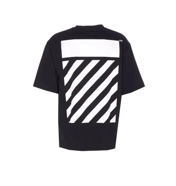 Off-White Logo Embroidered Crewneck T-shirt