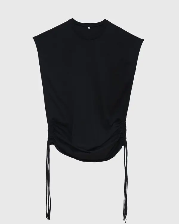 BASERANGE Stele Tank Dress With Drawstring Detail