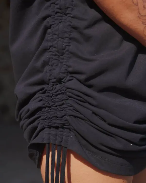 BASERANGE Stele Tank Dress With Drawstring Detail