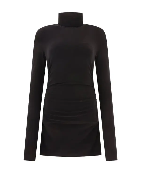 Norma Kamali High-necked Pickleball Dress