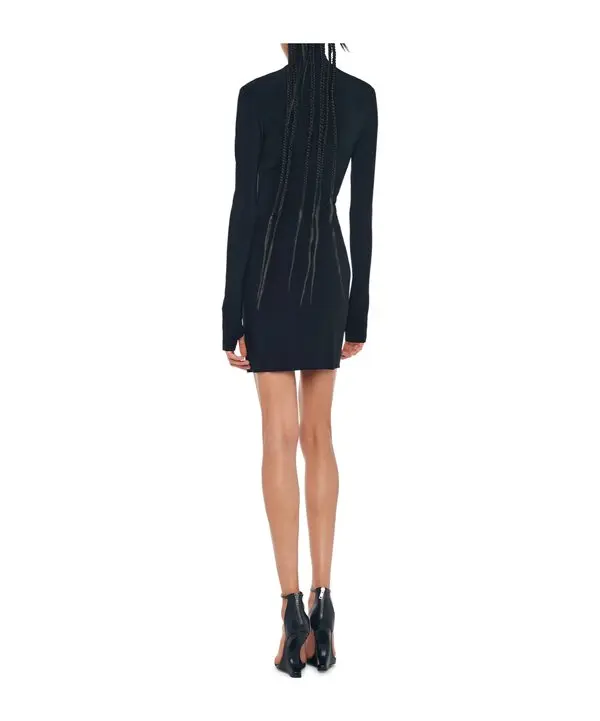 Norma Kamali High-necked Pickleball Dress
