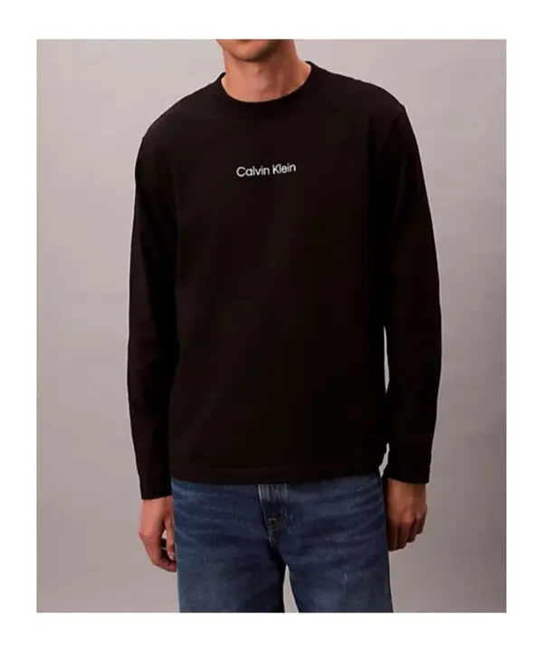 Calvin Klein Long Sleeve T-shirt - Black