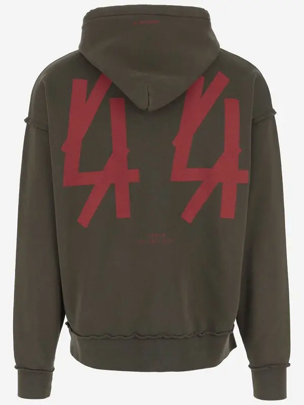 44 LABEL GROUP Logo Print Hoodie
