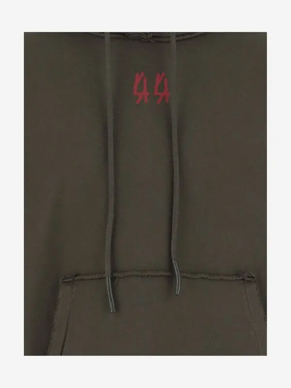 44 LABEL GROUP Logo Print Hoodie