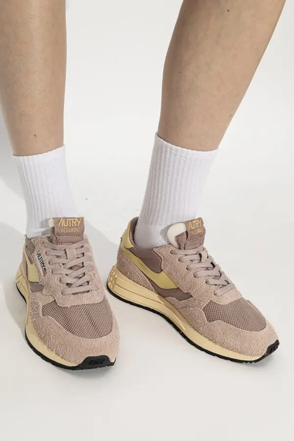AUTRY Reelwind Suede Mesh Trainers