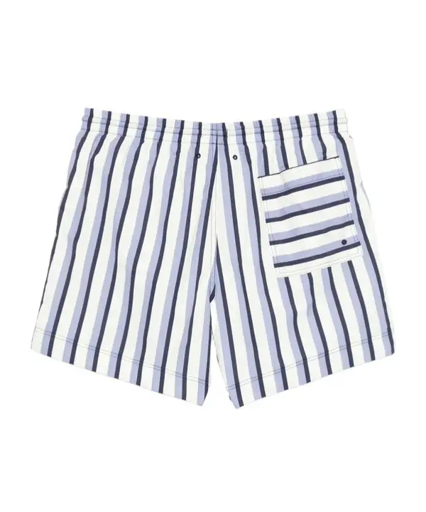 Woolrich Striped Drawstring Swim Shorts