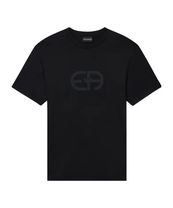 Emporio Armani Logo-detail T-shirt - Black