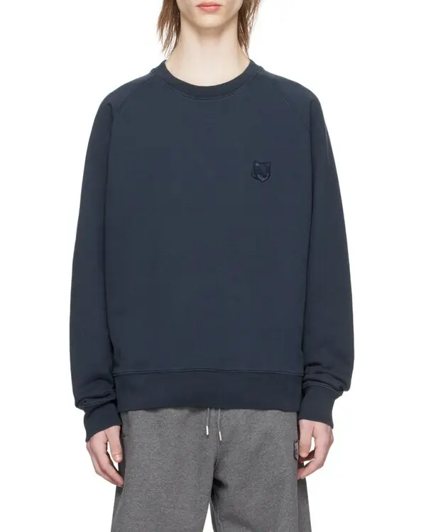 Maison Kitsuné Bold Fox Head Patch Oversized Sweatshirt
