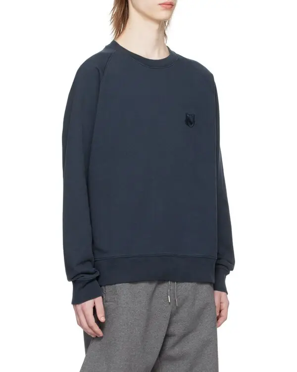 Maison Kitsuné Bold Fox Head Patch Oversized Sweatshirt