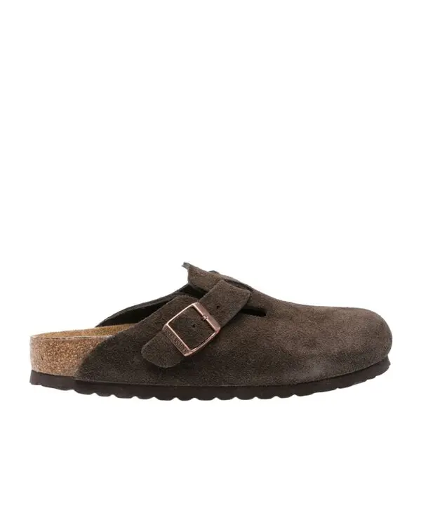 BIRKENSTOCK Boston Round-toe Slippers
