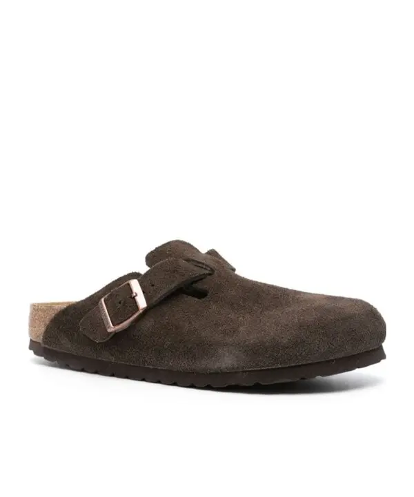 BIRKENSTOCK Boston Round-toe Slippers