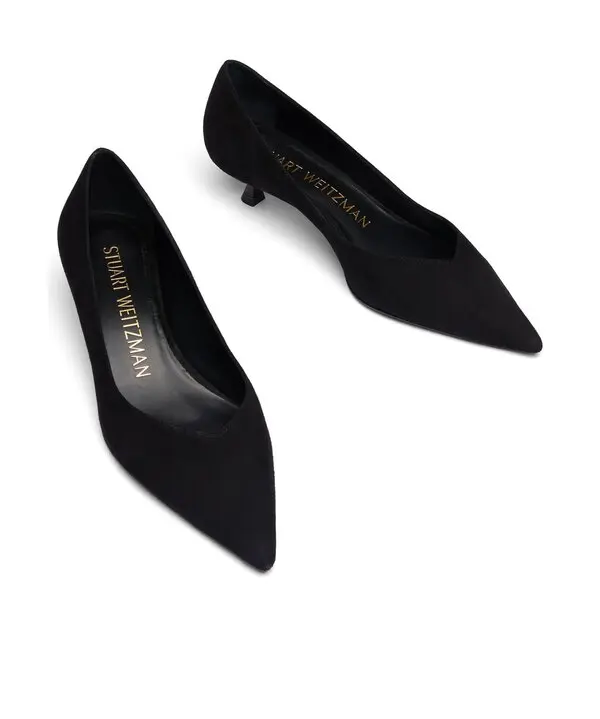 STUART WEITZMAN Eva Pointed Low Heels