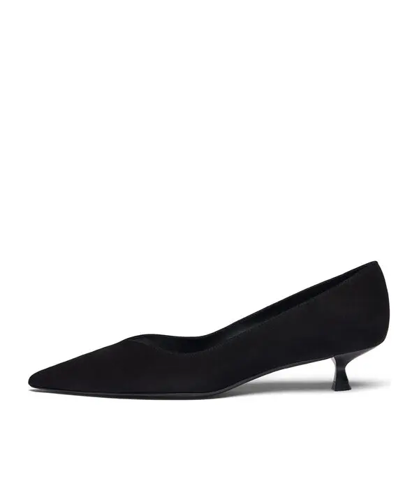 STUART WEITZMAN Eva Pointed Low Heels