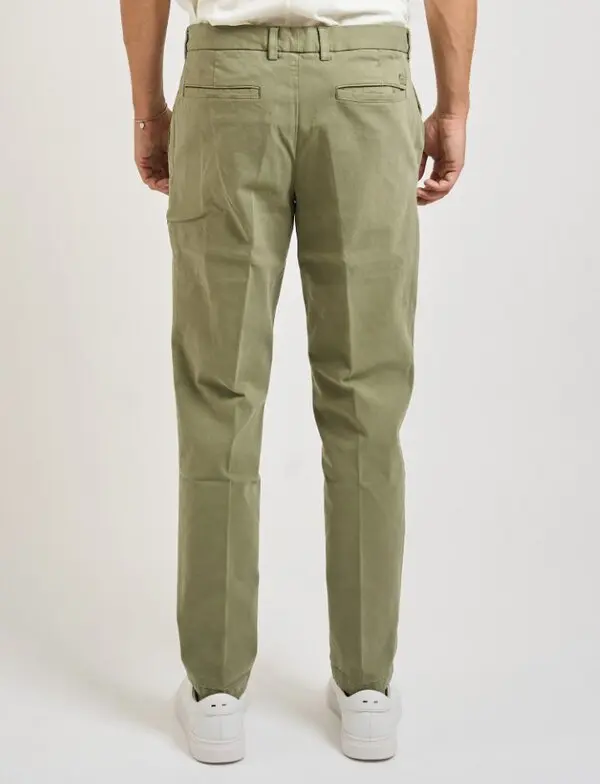 Hugo Boss Slim-fit Trousers In Stretch-cotton Gabardine