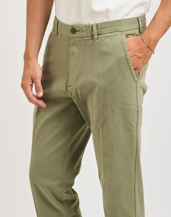 Hugo Boss Slim-fit Trousers In Stretch-cotton Gabardine