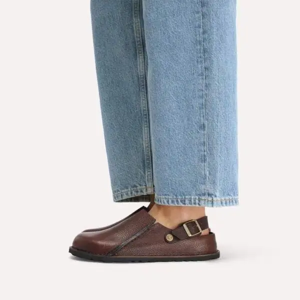 BIRKENSTOCK Lutry Buckle-strap Mules