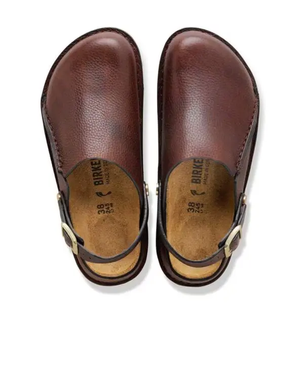 BIRKENSTOCK Lutry Buckle-strap Mules
