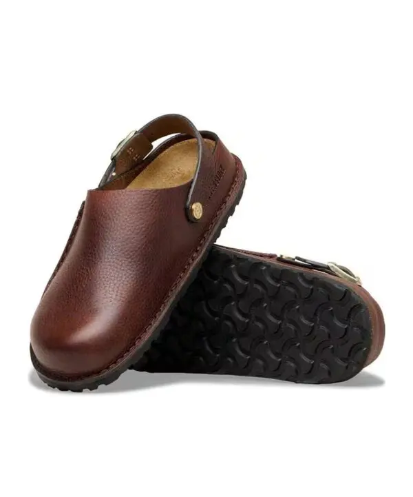 BIRKENSTOCK Lutry Buckle-strap Mules