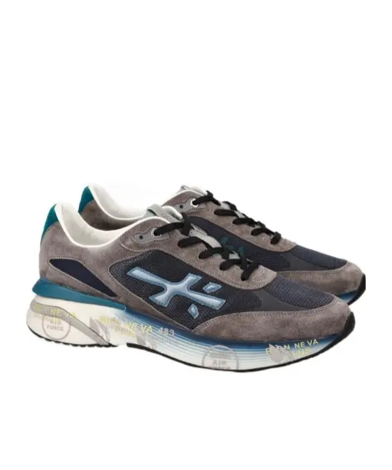 Premiata Logo Heel Trainers