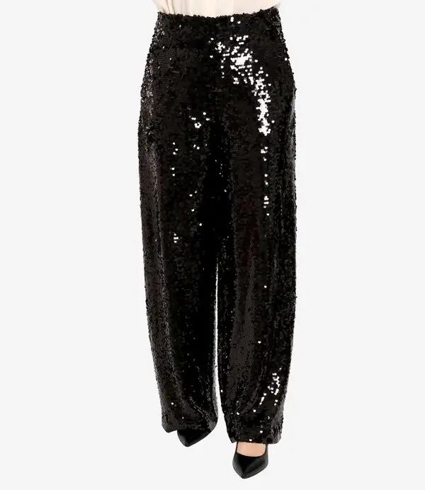 Philosophy Di Lorenzo Serafini Wide-leg Sequined Trousers
