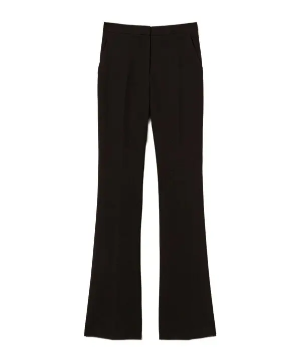 TWINSET Straight-leg Pants With Oval T Logo