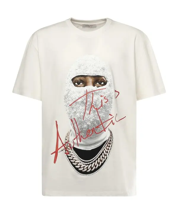 IH NOM UH NIT Graphic Printed Crewneck T-shirt - White