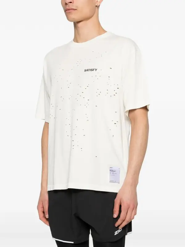 Satisfy Mothtech Distressed T-shirt