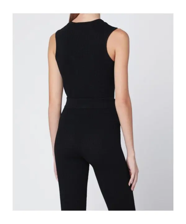 Fear Of God Ribbed Logo Patch Top
