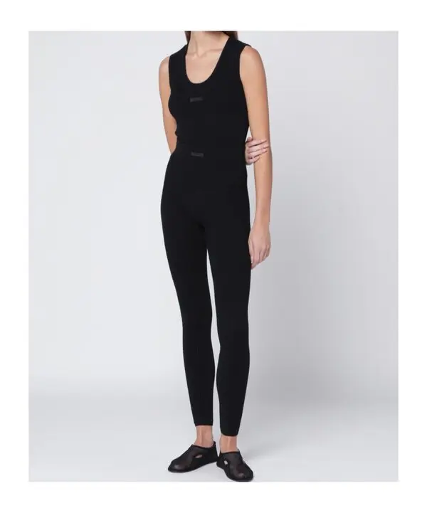 Fear Of God Ribbed Logo Patch Top