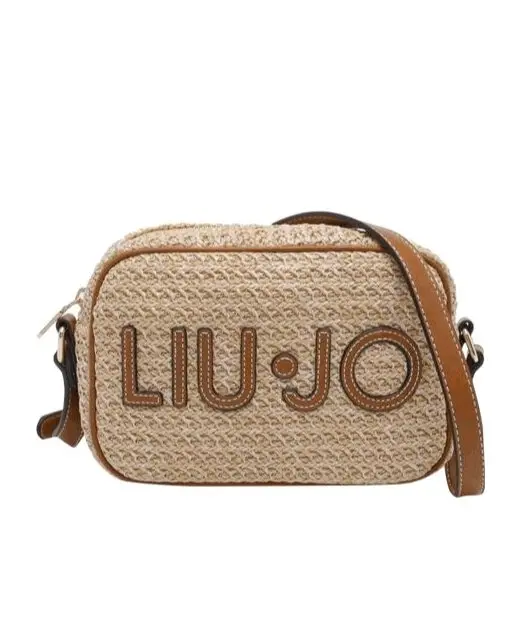 Liu Jo Logo Crossbody Shoulder Bag - Nude
