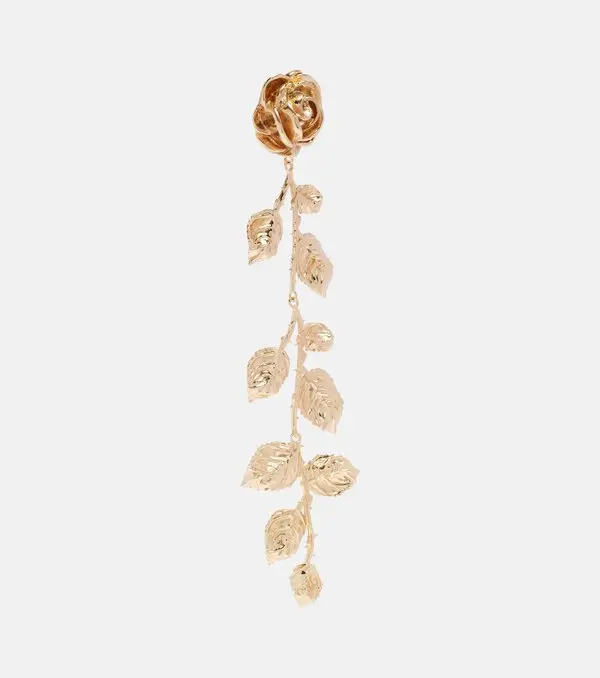 Magda Butrym Floral Gold-plated Drop Earrings