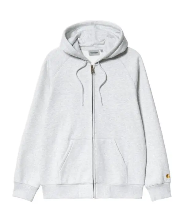 Carhartt Work In Progress Hooded Chase Jacket - White