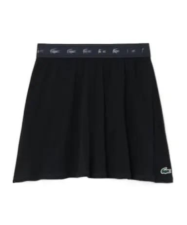 Lacoste Elastic Waist Midi Skirt
