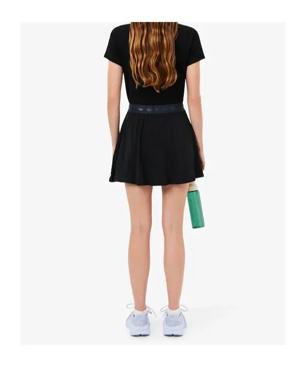 Lacoste Elastic Waist Midi Skirt