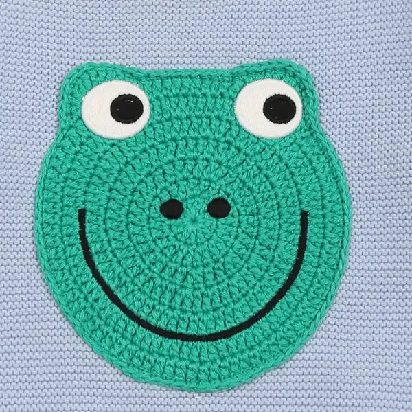 Stella McCartney Frog-pattern Knitted Sweater