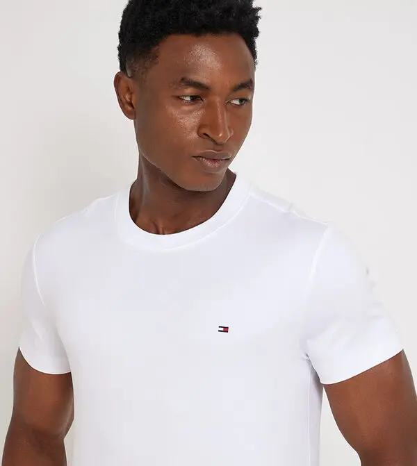 Tommy Hilfiger Logo-embroidered T-shirt