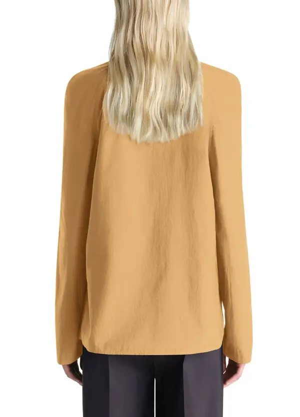 LEMAIRE Ascot Long-sleeved Blouse