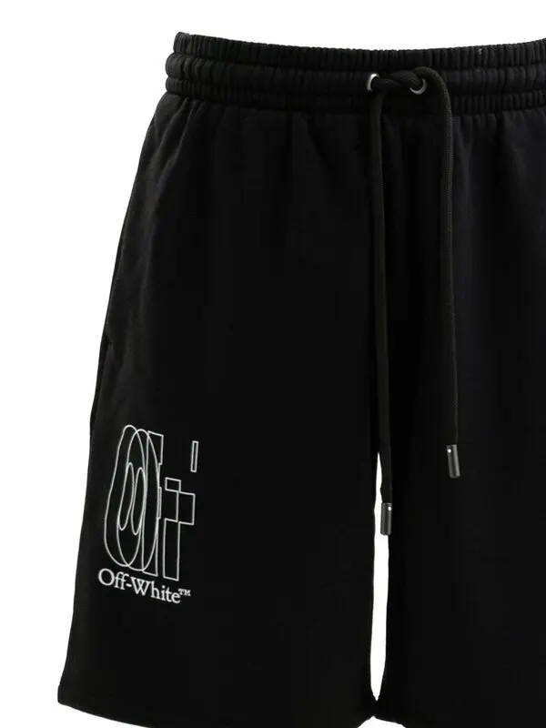 Off-White Logo-print Drawstring Shorts